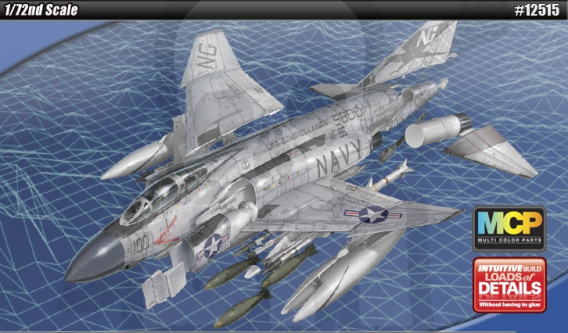 Battle-Models > Academy 12515 USN F-4J Showtime 100 MCP 1:72